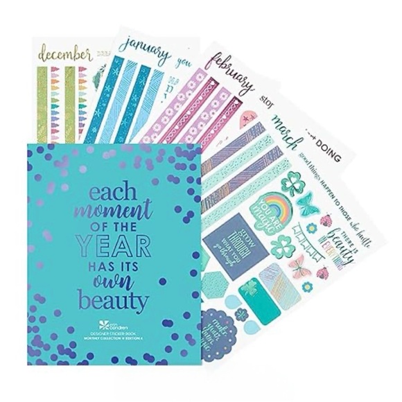 Erin Condren | Office | Erin Condren Monthly Sticker Book Edition 4 ...